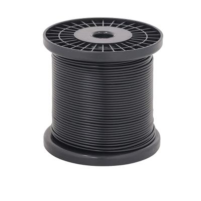 China 7x7 / 7x19 Construction PVC Coated Wire Rope with 1/8