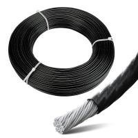 China OEM PVC Nylon Plastic Coated Color SS Stainless Steel Coating Metal Carbon Cable PP Dog Mooring Marine Round Wire Rope for sale