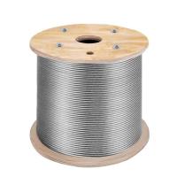 China Cold Heading Steel 6*19 FC Ungalvanzied and Galvanized Steel Wire Rope with Stainless Steel Grade for sale
