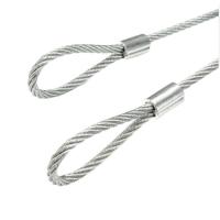China Polished 7x19 SUS 304/316 Stainless Steel Wire Rope for Marine and Construction for sale