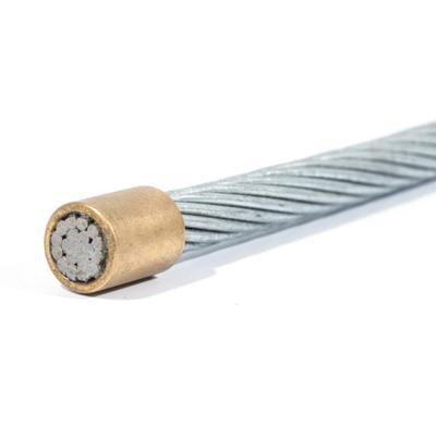 China 7X37 7X7 6X19 Galvanized Ungalvanized SS304 316 Carbon Steel Strand Non-Alloy and Long-lasting for sale