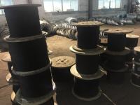 China Black Oil Coated Cold Heading Steel Aircraft Cable Carbon Steel Grade Ungalvanized Steel Wire Rope for sale