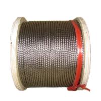 China Steel Cable Ropes Wire Stainless Rope 6x19 PP Core Inox Cable A2 A4 SUS 304 Tolerance ±1% Polished Exporter for sale