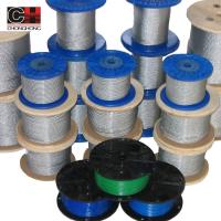 China Steel Cable Ropes Wire Stainless Rope 6x19 PP Core Inox Cable A2 A4 SUS 304 Tolerance ±1% Polished Exporter for sale