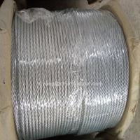 China Non-Alloy Galvanized 12mm Steel Wire Rope with 6x19 Construction for Heavy-Duty Applications for sale