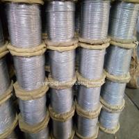 China Non-Alloy Galvanized 12mm Steel Wire Rope with 6x19 Construction for Heavy-Duty Applications for sale
