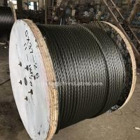China ASTM Standard 7x7 Black Powder Coated Galvanized Wire Rope Aircraft Cable for Stage and Movies for sale