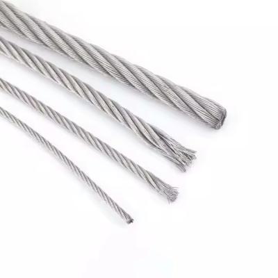 China Carbon Steel Grade Galvanized Steel Wire Rope For Conveyor Belt Tolerance ±1% Guaranteed for sale
