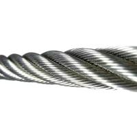 China 4VX39S 5FC 4VX48S 5FC Galvanized 9mm-52mm Flat No-rotating Steel Wire Rope For Construction Machinery Engineering Engineering for sale