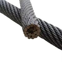 China Galvanized 19X7 Non-Rotating Wire Rope For Port Lifting Cranes Other Processing Services Offered for sale