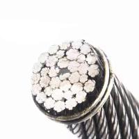 China Non-Alloy 35x7 6mm-50mm Wire Rope For Construction Cranes At Port Lifting Elevator Engineering In Construction Elevator for sale