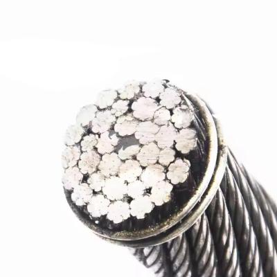 China Non-Alloy 35x7 6mm-50mm Wire Rope For Construction Cranes At Port Lifting Elevator Engineering In Construction Elevator for sale