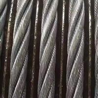 China DIN Standard 6mm-50mm Galvanized Steel Wire Rope for Crane Made from Carbon Steel for sale