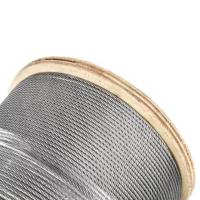 China DIN Standard Galvanized Steel Wire Rope Carbon Steel 1570MPa Strength for Construction Machinery for sale