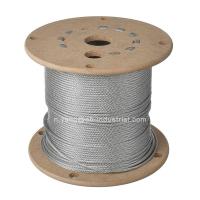 China 19x7 Construction 10mm Diameter Galvanized Steel Wire Rope with ±1% Tolerance for sale