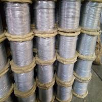 China 19x7 Construction 10mm Diameter Galvanized Steel Wire Rope with ±1% Tolerance for sale