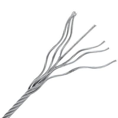 China Rustproof Steel Wire Rope 304 Stainless Steel Cable For Bundling Outdoor 7X19 for sale