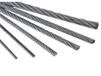 China 7x7 Construction Galvanized Steel Cable 3/64