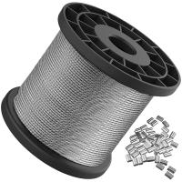 China 7x7 Construction Galvanized Steel Cable 3/64