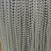 China Polished Plastic Ball Chain For School Curtains In Various Sizes for sale