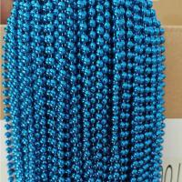 China Polished Plastic Ball Chain For School Curtains In Various Sizes for sale
