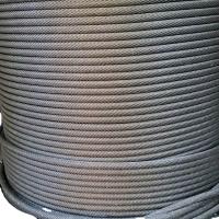 China 6x12+7FC Stainless Steel Wire Rope 304/316, 3-18mm, 1000m/reel for sale