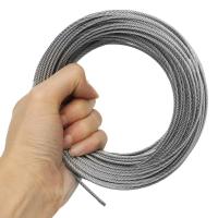China 1000FT 316 Stainless Steel Cable 3 16 Inch 7x7 For Long Lasting Railing for sale