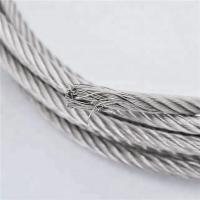 China 600FT T316 Stainless Steel Cable 1/8 Inch Diameter Garden Decorations 7 x 7 Strands Construction Wire Rope with Cutter for sale