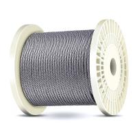 China Steel Core 7x7 Steel Ss Cable Deck Railing Kits Hardware T316 Inox Cable 3/16 Inch Aircraft Cable 1000FT Stainless Steel Wire Rope for sale