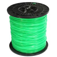 China 0.95 Inch Grass Trimmer Spool Line String Trimming Line Nylon Steel Wire Core Brush Cutter Line for sale