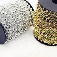 China 2.4mm Plastic Ball Chain in Customized Colors for Home Decoration for sale