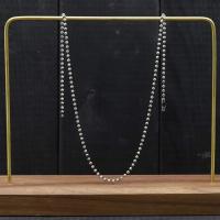 China 2.4mm Polished Stainless Steel Ball Chain with Custom Length for Window Curtain Decoration for sale