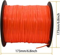China Garden Grass Lawn Cutting Made Easy With Square Twist Shape Nylon Trimmer Line for sale