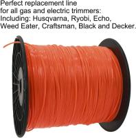 China Garden Grass Lawn Cutting Made Easy With Square Twist Shape Nylon Trimmer Line for sale
