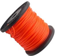 China 0.95 inch Grass Trimmer Spool Line String Trimming Line Nylon Steel Wire Core Brush Cutter Line for sale