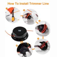 China Professional Brush Cutters Nylon Trimmer Line for Over Grown Grass Blister for sale