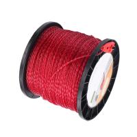 China 2.7mm / 0.10-inch Round Trim Line Round Twist 3 LBS. 690 Ft Red Cutting Tool Line Weed Trimmer Line for sale