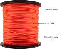 China Professional Grade 2.4mm Diameter Nylon Grass Trimmer Line with 3.3m Length for Efficient Weeding for sale