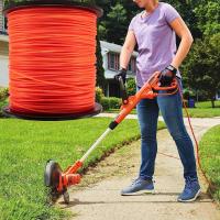 China Professional Grade 2.4mm Diameter Nylon Grass Trimmer Line with 3.3m Length for Efficient Weeding for sale