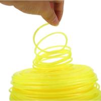 China Free Logo Customized Nylon Thread Brush Cutter Line Nylon Grass Trimmer Line for sale