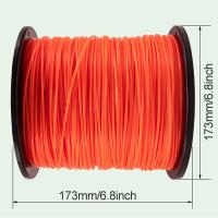 China Trimmer Line 0.095in Round/Square for Different Color Nylon Trimmer Line for sale