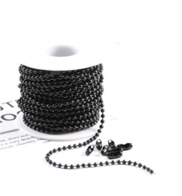 China Function Roller Chain Stainless Steel Pre-Cut 2.4mm Ball Chain for Dogtag Customized Size Rustproof for sale