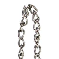 China Heavy Duty 304 Stainless Steel Link Chain DIN 763 for Industrial Applications for sale