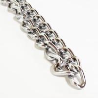 China Heavy Duty 304 Stainless Steel Link Chain DIN 763 for Industrial Applications for sale