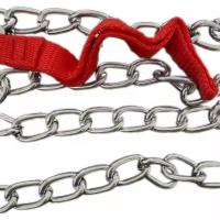 China Wholesale Twisted Galvanized Stainless Steel Pet Dog Chain Short Link Chain for Pets for sale