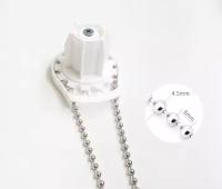 China 4.5mm Metal Ball Chain Roller Blind Ball Chain Rollder Shade Components for sale