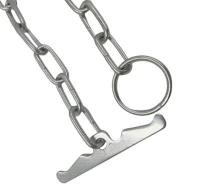 China Standard 6mm 8mm Zinc Plated Stainless Steel Link Chain with ISO CE Certificate for Cattle and Industrial Use for sale