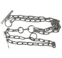China Standard 6mm 8mm Zinc Plated Stainless Steel Link Chain with ISO CE Certificate for Cattle and Industrial Use for sale