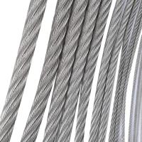 China Non-Alloy 1x7 7x7 7x19 Stainless Steel Wire Rope Cable for Industrial Applications for sale