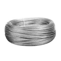 China Non-Alloy 1x7 7x7 7x19 Stainless Steel Wire Rope Cable for Industrial Applications for sale